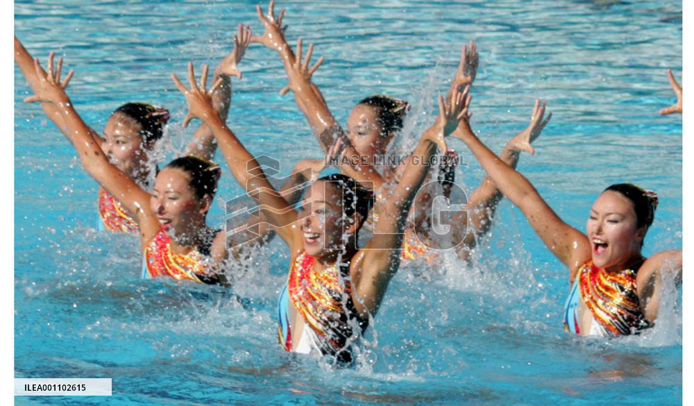 (2)Japan synchronized swim team claims Olympic berth | Imagelinkglobal ILG: Product ...