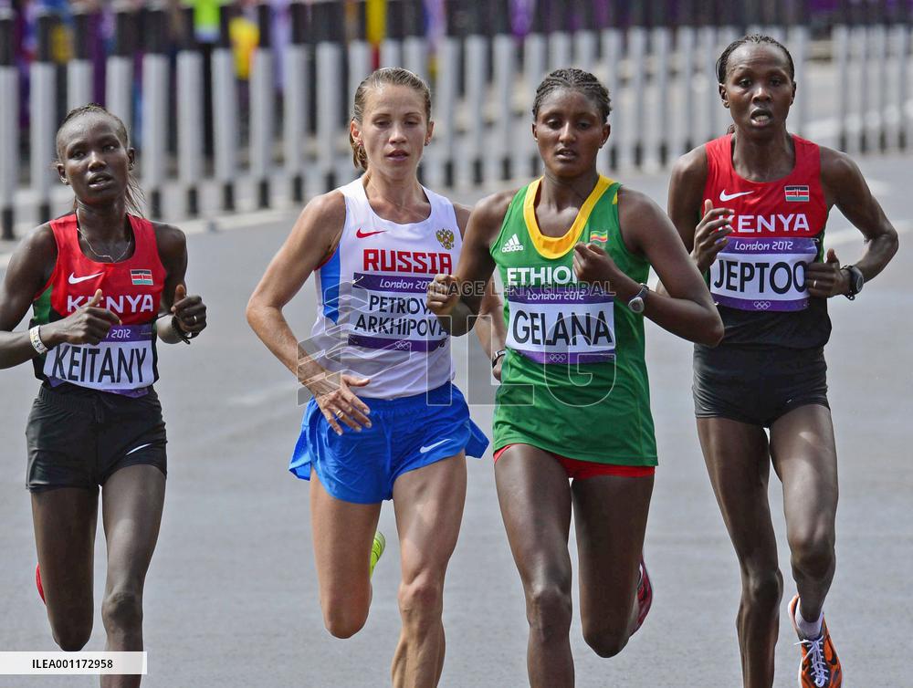Ethiopia's Gelana wins women's marathon in London Olympics ...